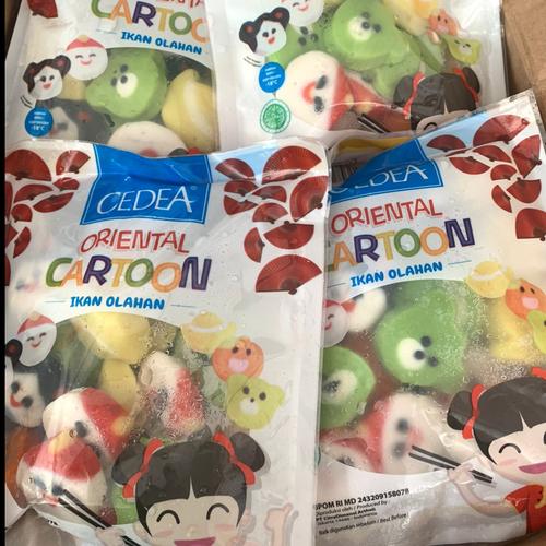 Jual Cedea Karakter Olahan ikan Farm Animal/Oriental Cartoon (kARTUN ...