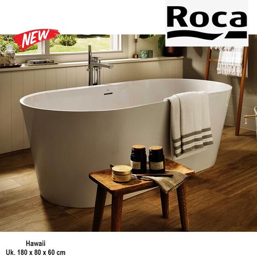 Jual ROCA Hawaii Oval Standing Bathtub / Bak Mandi / Bath Tub Acrylic ...