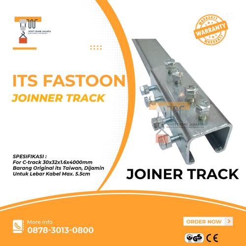 Jual Joint C-track Coupler Sambungan C-Track Kabel Trolley 30 x 32 mm ...