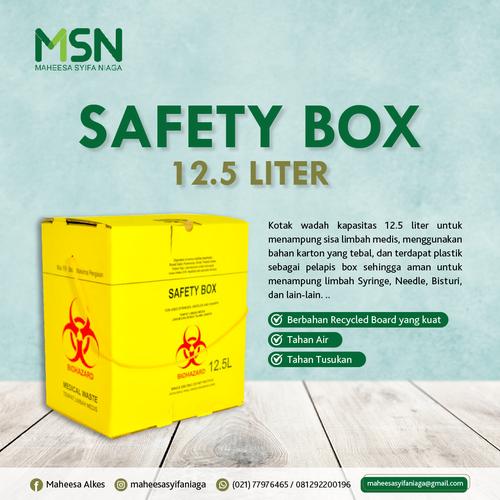 Jual Safety Box Medis 12.5 Liter / Tempat Sampah Medis Besar - Kota ...