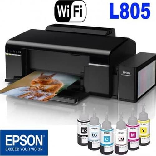 Jual Printer EPSON L805 Photo Ink Tank Wi-Fi - Wireless Tinta Original - Kota Surabaya - UPC ...