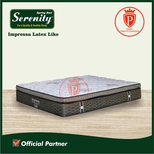 Jual Springbed Serenity Impressa Pocket Spring Euro Latex (Hanya Kasur ...