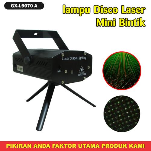 Jual MINI LASER STAGE LIGHTING L9070 LAMPU PARTY LAMPU DISCO PROJECTOR ...