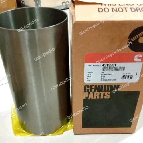 Jual 4919951 3904167 liner sleeve cummins qsb6.7/komatsu pc200-8/6d107 ...