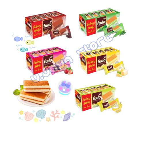 Jual Fudo Layer Cake with Cream Flavour 416g - Strawberi - Jakarta ...