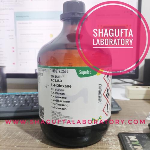 Jual 1,4 - DIOXANE FOR ANALYSIS 250mL M E R C K 109671 REPACK - 50mL ...