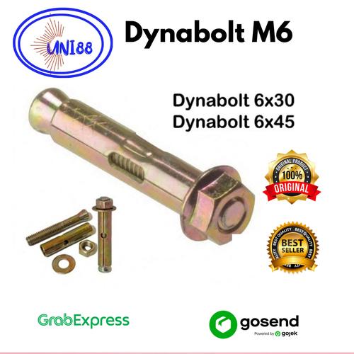 Jual Dynabolt m6 Dinabolt 6 Baut 6 Tembok Dinding Baud Mur Bracket TV ...