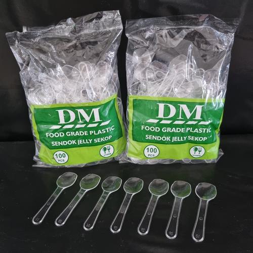 Jual Sendok Jelly Sekop DM Bening | Sendok scoop jeli / puding / es ...