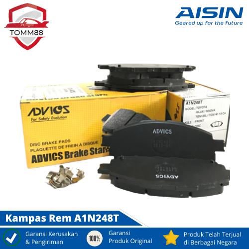 Jual Brake Pad AISIN Innova Reborn- Kampas Rem ADVICS A1N248T 100% ORI - Kota Tangerang - Tomm88 ...