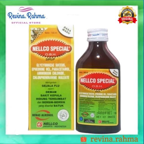 Jual OBH Nelco Special 100ml Rasa Madu Obat Batuk, Pilek, Demam & Flu ...