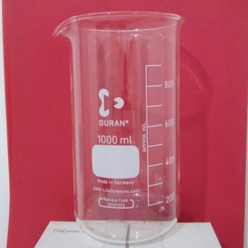 Jual Beaker Glass 1000ML Tall Form DURAN. Beaker TF 1L Duran. Gelas ...