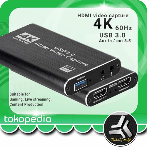 Jual Alat rekam HDMI - audio video capture card hdmi with loop ...