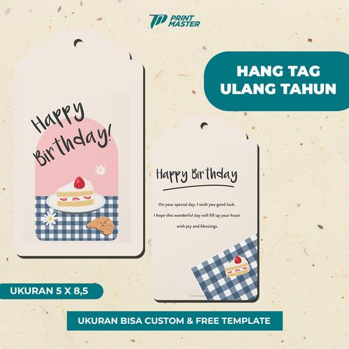 Jual Hang Tag Ulang Tahun | Birthday Hang Tag (ISI 23 PCS) - Kota ...