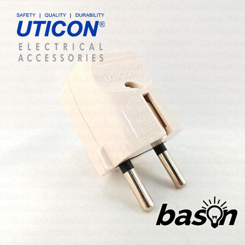 Promo UTICON Stop Kontak 8 Lubang ST188N + Arde + Kabel - Aman & Siap ...