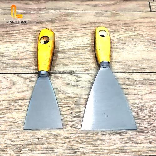 Jual PISAU DEMPUL GAGANG KAYU / SCRAPER / KAPI / PLAMIR UKURAN LENGKAP ...