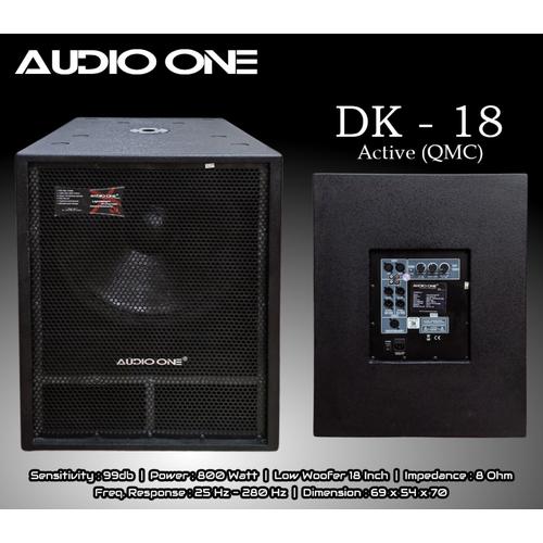 Jual Subwoofer 18 inch audio one original - Jakarta Pusat - Doremi ...