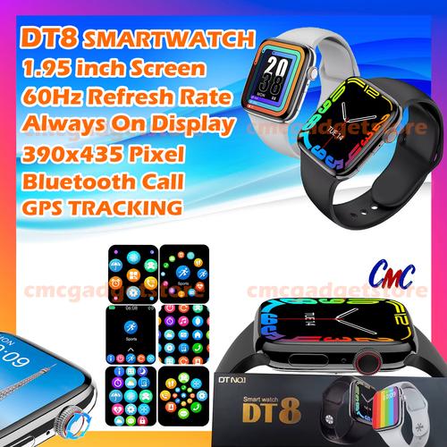 Jual DT8 Smartwatch DT No 1 GPS 1.95 inch Display Rate 60Hz DT Series 8 ...