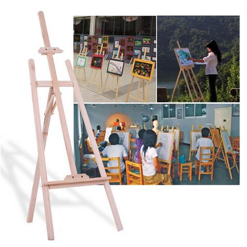 Jual Stand Display Lukisan Sketsa Bahan Kayu Pinus Ukuran 150cm / 59 ...