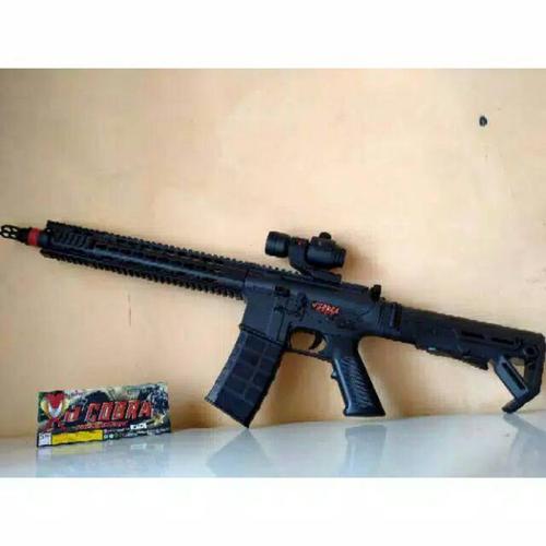 Jual mainan anak tembakan kokang m416 dcobra - tan - Kota Bandung - diva_ collection | Tokopedia