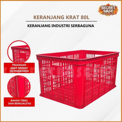 Jual KRAT INDUSTRI 80 LITER - Keranjang Serbaguna / Krat Keranjang ...