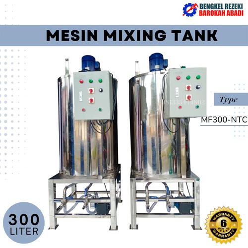 Jual Mesin Mixing Tank Pengaduk Cairan Kapasitas 300 Liter plus Pompa ...