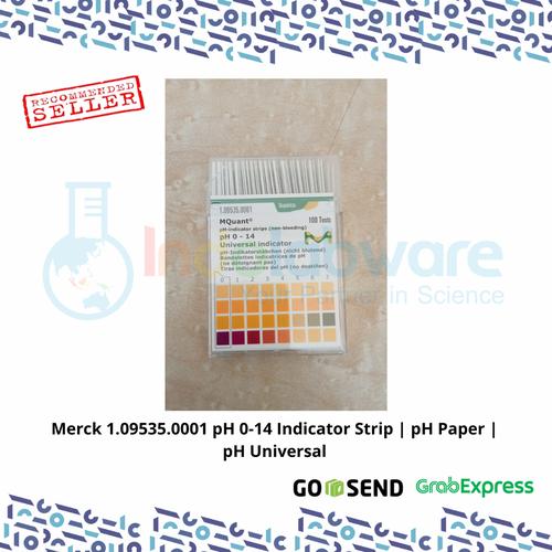 Jual Merck 1.09535.0001 pH 0-14 Indicator Strip | pH Paper | pH ...