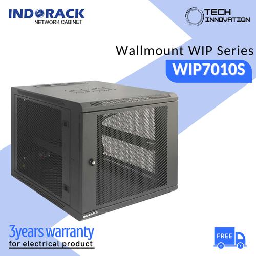 Jual INDORACK Wallmount Rack 10U Depth 700mm Rak Server Modem Wifi ...
