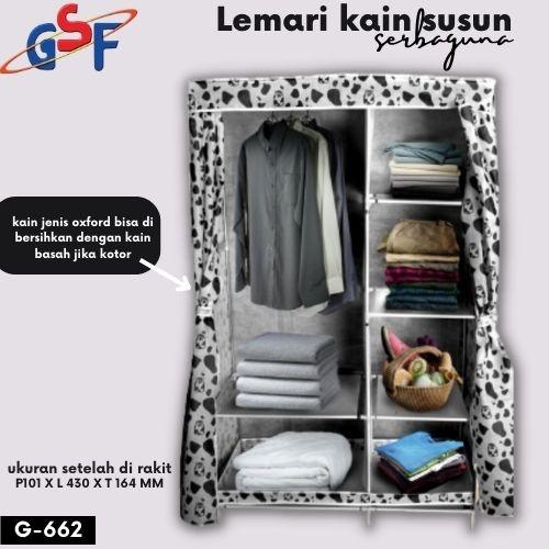 Jual Lemari Baju Portable GSF 662 Lemari Kain Susun - Kota Malang ...