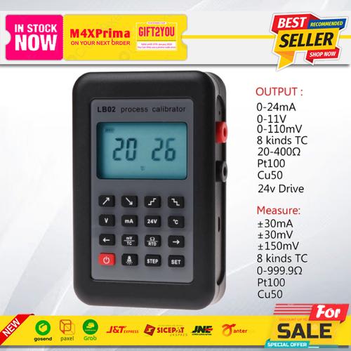 Jual Process Calibrator LB02 Signal Generator Multi Function Resistance ...