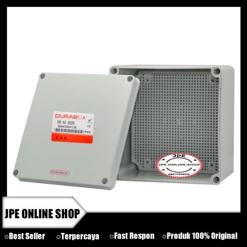 Jual Durabox Junction Box Panel Plastik 200x200x130 mm + Baseplate IP66 ...