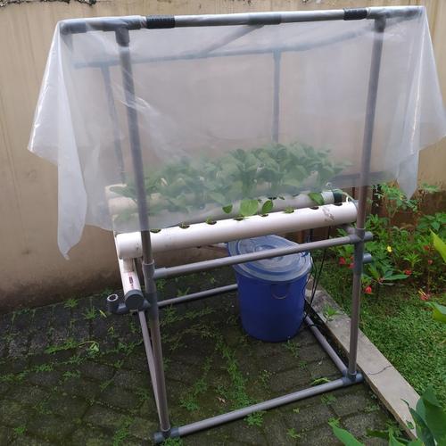 Jual iFarm Rack Fullset Paket Gully Pipa Rak Hidroponik NFT 1x4 Siap ...