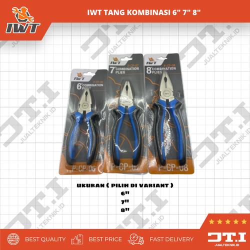Jual IWT Tang Kombinasi Heavy Duty Versi Lebih Kuat 6" 7" 8" Made In ...