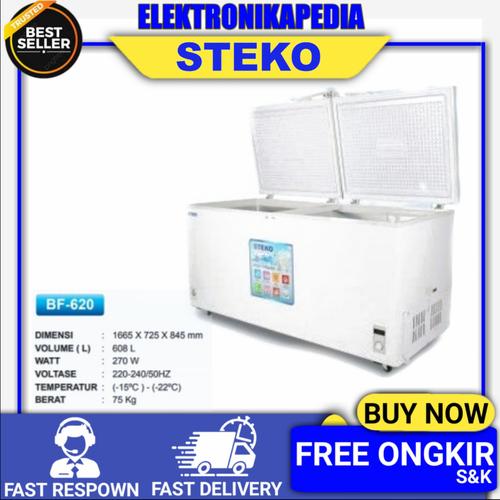 Jual CHEST FREEZER STEKO BF620 BF-620 / FREEZER BOX STEKO 600 LITER ...