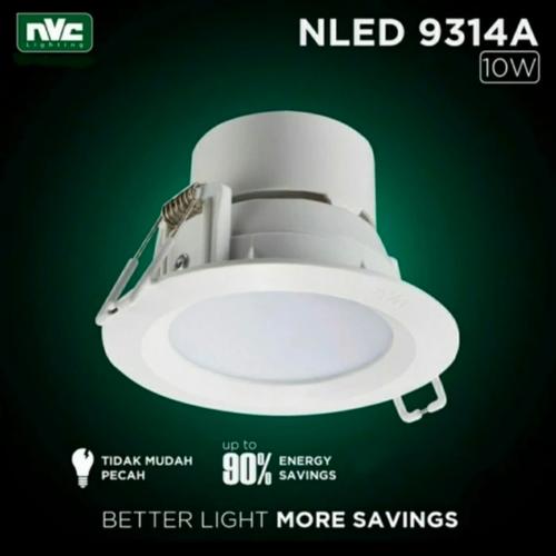 Jual Downlight Led 10 Watt Natural White 4000K NVC - Kota Yogyakarta ...