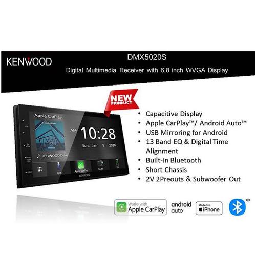 Jual Kenwood DMX5020s - Head Unit 7" Apple CarPlay Android Auto - Kab ...