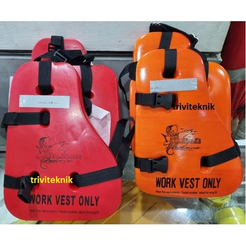 Jual Safety work vest sea horse,pelampung seahorse keselamatan kerja ...