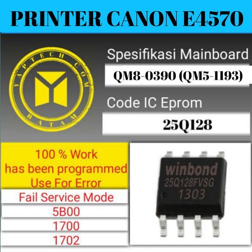 Jual IC Eprom Canon E4570 IC Eprom E4570 Canon Reset E4570 Reset ...