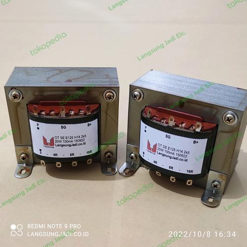 Jual LJ OT SE E125 2k5 20W Single-ended Output Transformer EL34 300B 2A3 - Add: Top Cover - Kab ...