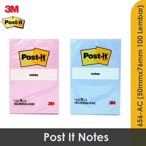 Jual Sticky Note Post it 3M 656 AC - 50 x 76 mm (1 pad) - 2 x 3 in ...