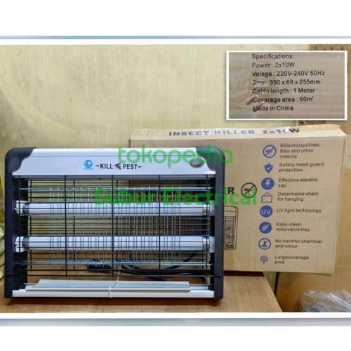 Jual insect killer lampu perangkap nyamuk lalat serangga insect killer ...