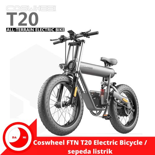 Jual Coswheel FTN T20 Electric Bicycle / sepeda listrik - 20 Ah - Jakarta Barat - DAMi Official ...