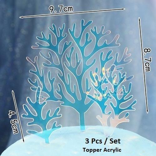 Jual CCM03 Cake Topper Mermaid 3D Putri Duyung Dekorasi Kue Ultah Anak ...