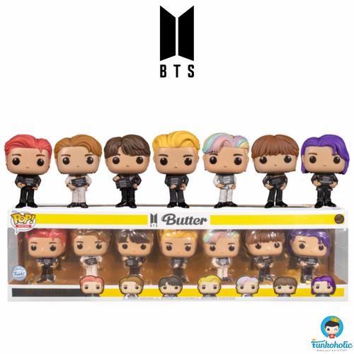 Promo Funko POP! Rocks BTS (Bangtan Boys) - Butter (7-Pack) [Exclusive ...