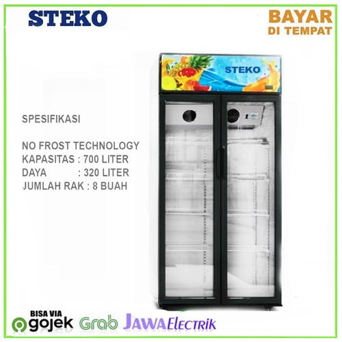 Promo Steko MG 750 Showcase 2 PINTU NO FROST Tanpa Bunga es Cicil 0% 3x ...