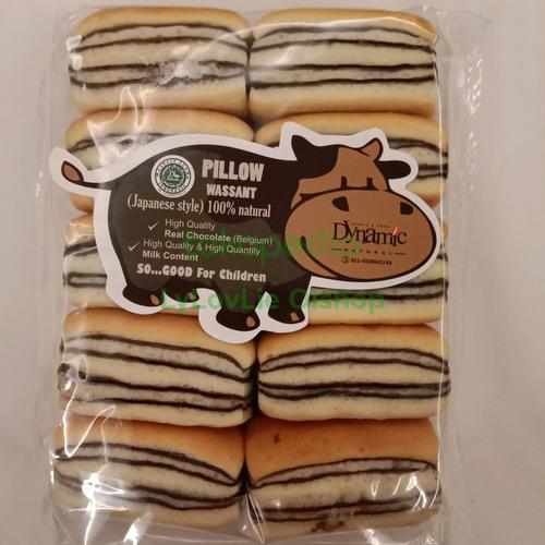 Jual dynamic natural bakery&cake pillow wassant real chocolate isi 10s ...