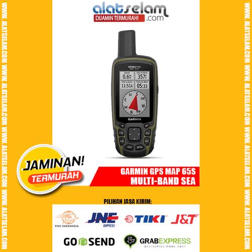 Jual GARMIN GPS MAP 65S MULTI-BAND SEA / GPS MAP / PETUNJUK ARAH ...