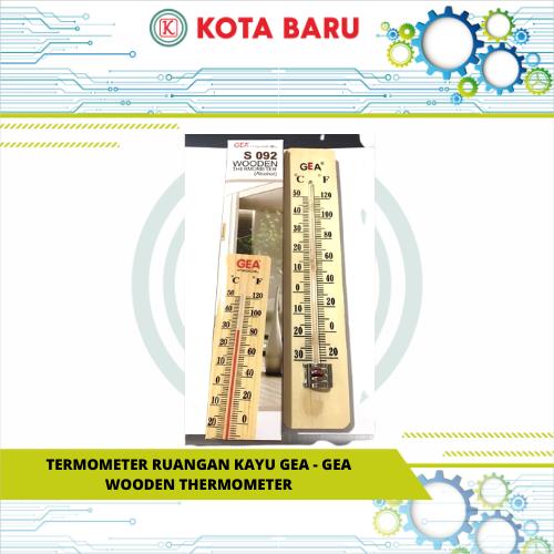 Jual TERMOMETER RUANGAN KAYU GEA - GEA WOODEN THERMOMETER - Kota ...