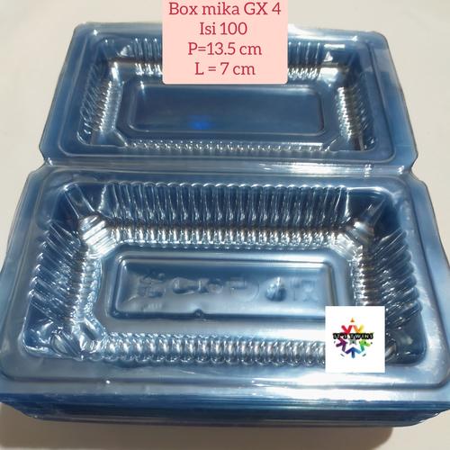 Jual box mika GX 4 isi 100/packing makanan utk nasi kuning,mie goreng ...