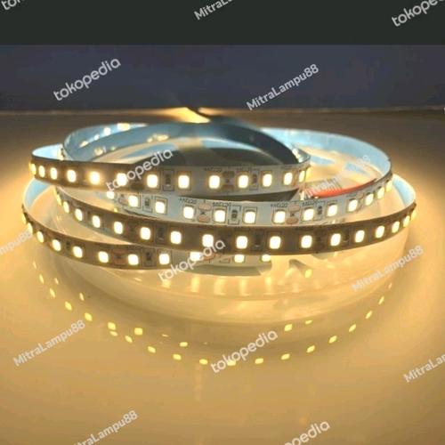 Jual Lampu Led Strip 2835 120Led 12V 12Volt 5M 5Meter Mata rapet Flexiebel - Kuning - Jakarta ...