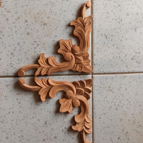 Jual Ukiran Kayu Ornamen Kayu Loster roster Kusen Pintu Sudut 15 cm 1 ...
